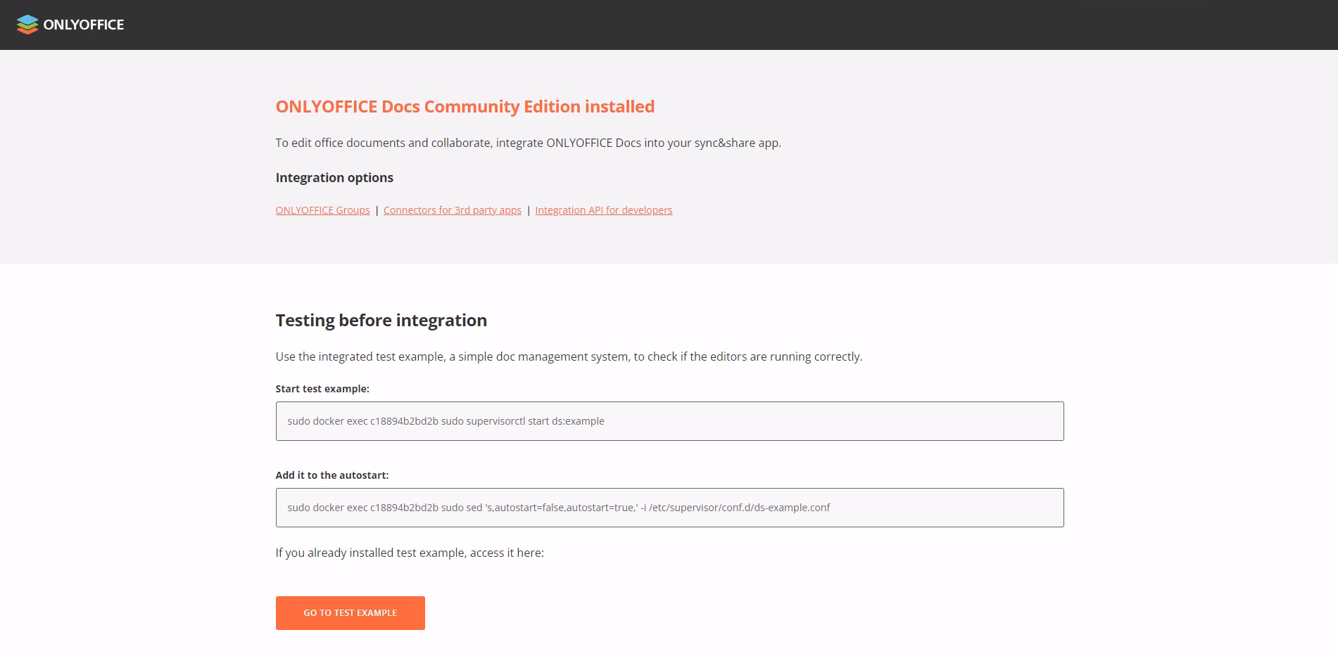OnlyOffice Document Server部署 By Docker-腾讯云开发者社区-腾讯云