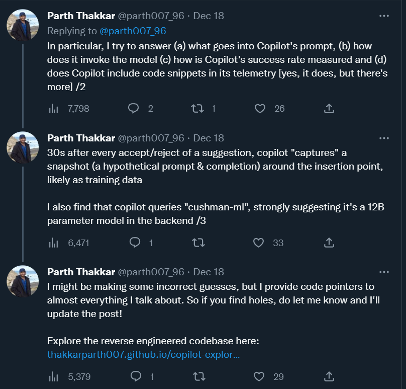 对Copilot进行逆向工程之后，我发现它可能只用了参数量12B的小模型-腾讯云开发者社区-腾讯云