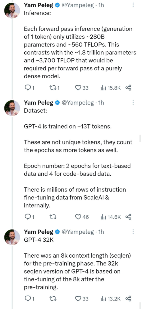 终极「揭秘」：GPT-4模型架构、训练成本、数据集信息都被扒出来了-腾讯云开发者社区-腾讯云
