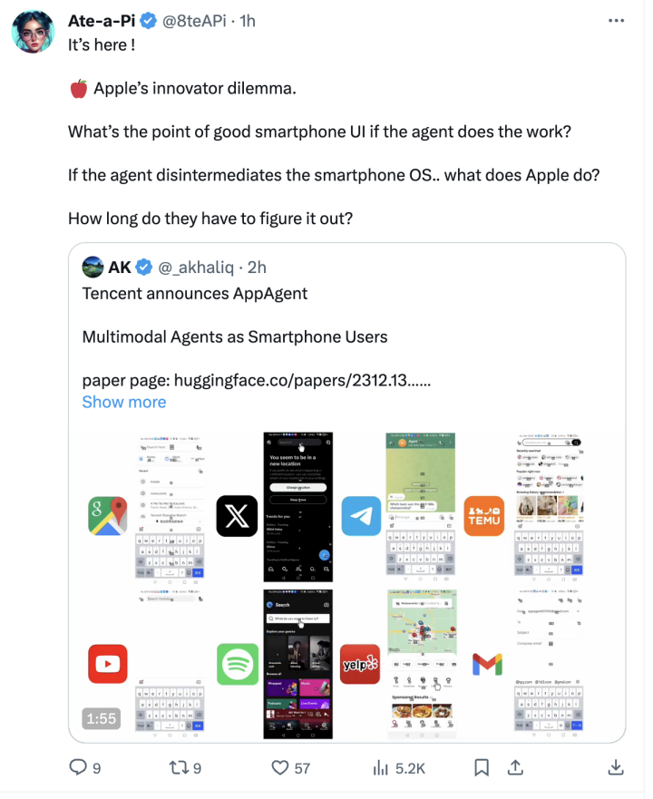 大模型竟然能玩手机了，还能用软件修图：「AppAgent」会成为2024年的新趋势吗？-腾讯云开发者社区-腾讯云