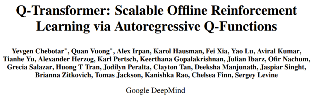 Transformer+强化学习，谷歌DeepMind让大模型成为机器人感知世界的大脑-腾讯云开发者社区-腾讯云