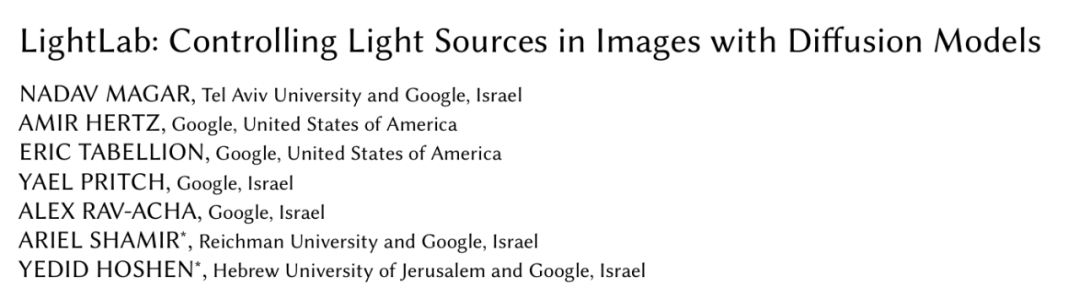一键开关灯！谷歌用扩散模型，将电影级光影控制玩到极致-腾讯云开发者社区-腾讯云