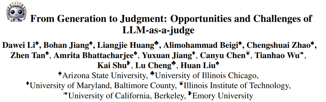 关于LLM-as-a-judge范式，终于有综述讲明白了-腾讯云开发者社区-腾讯云
