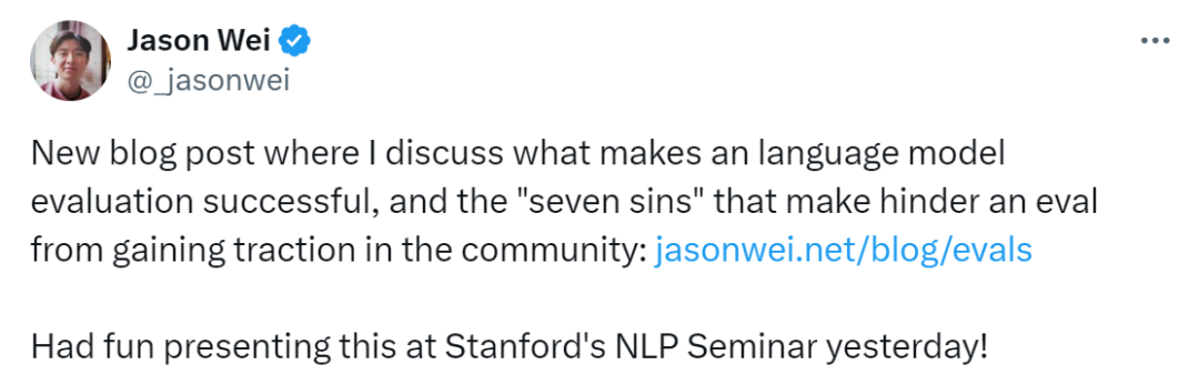 CoT提出者Jason Wei：大模型评估基准的「七宗罪」-腾讯云开发者社区-腾讯云