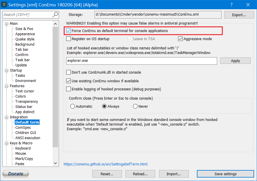 彻底使用 Cmder 替换掉 Windows 系统默认 Cmd.exe-腾讯云开发者社区-腾讯云