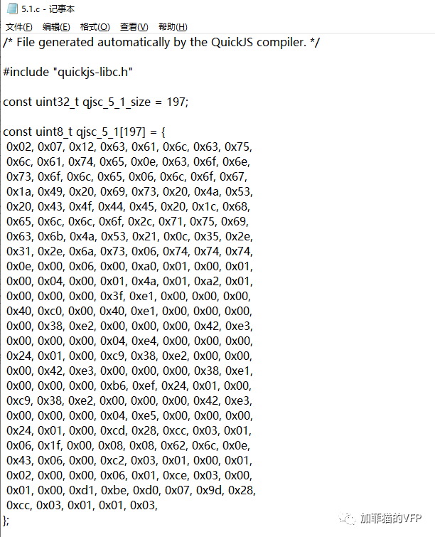 quickjs传参并调用JS函数,VFP黑科技-腾讯云开发者社区-腾讯云