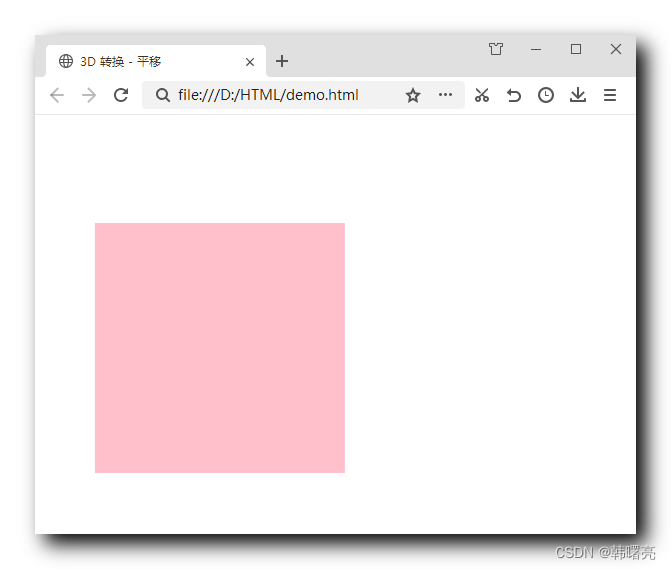 【CSS3】CSS3 3D 转换 ② ( 3D 透视视图 | “ 透视 “ 概念简介 | 视距与成像关系 | CSS3 中 “ 透视 “ 属性设置 | “ 透视 “ 语法设置 | 代码示例 ...