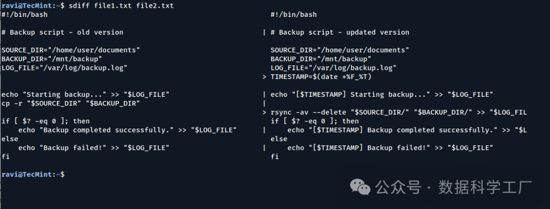 7种比较Linux中文本文件的最佳工具-腾讯云开发者社区-腾讯云