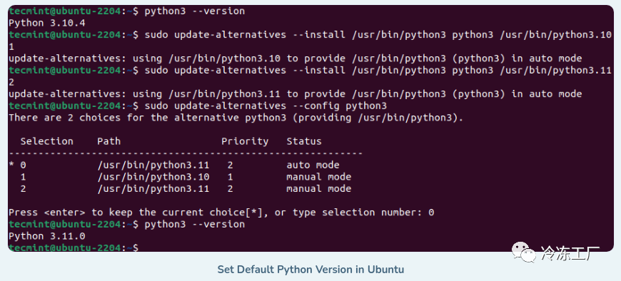 如何在 Ubuntu 中安装最新的 Python 版本-腾讯云开发者社区-腾讯云