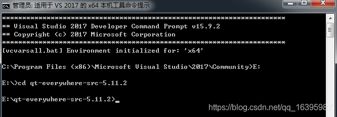 Qt5.11.2 & VS2017 & 64位版本 静态编译-腾讯云开发者社区-腾讯云