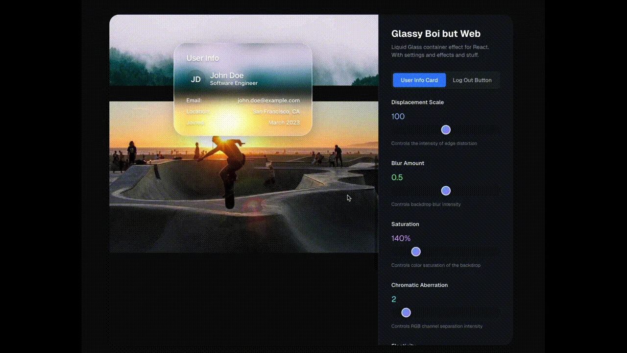 GitHub 2.8k star 开源既封神，“Liquid‑Glass‑React”，让你前端界面瞬间拥有苹果级液态玻璃效果！-腾讯云开发者社区-腾讯云