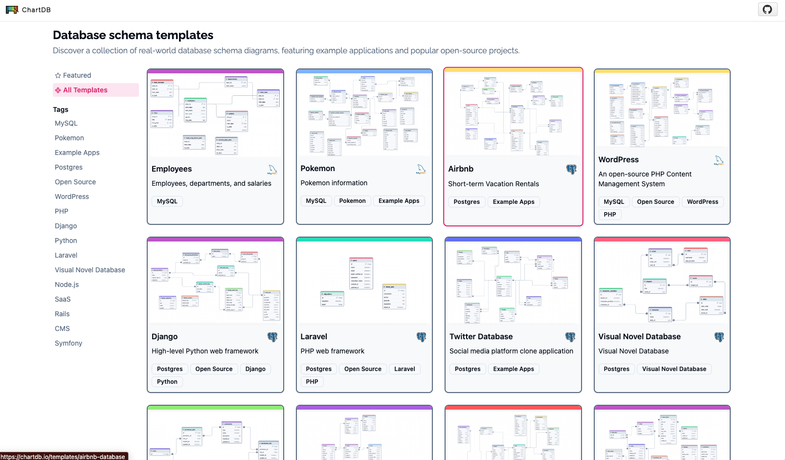 16.1k star! 只需要DDL就能一键生成数据库关系图！开源神器ChartDB让你的数据结构"看得见"-腾讯云开发者社区-腾讯云