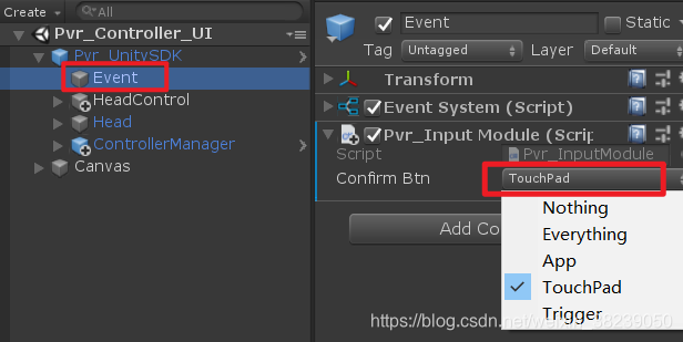 Picovr Unity Sdk⭐️三、详解与ui的交互方式 腾讯云开发者社区 腾讯云