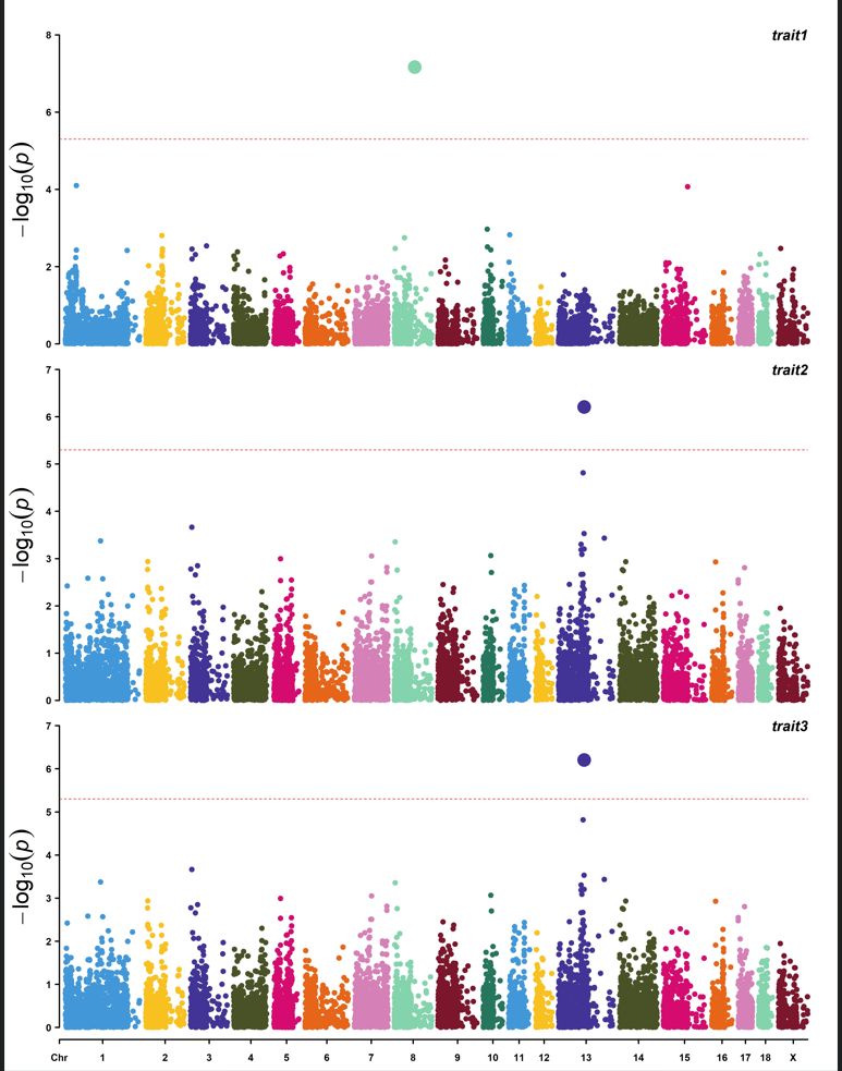 多性状GWAS结果如何合并做曼哈顿图！-腾讯云开发者社区-腾讯云