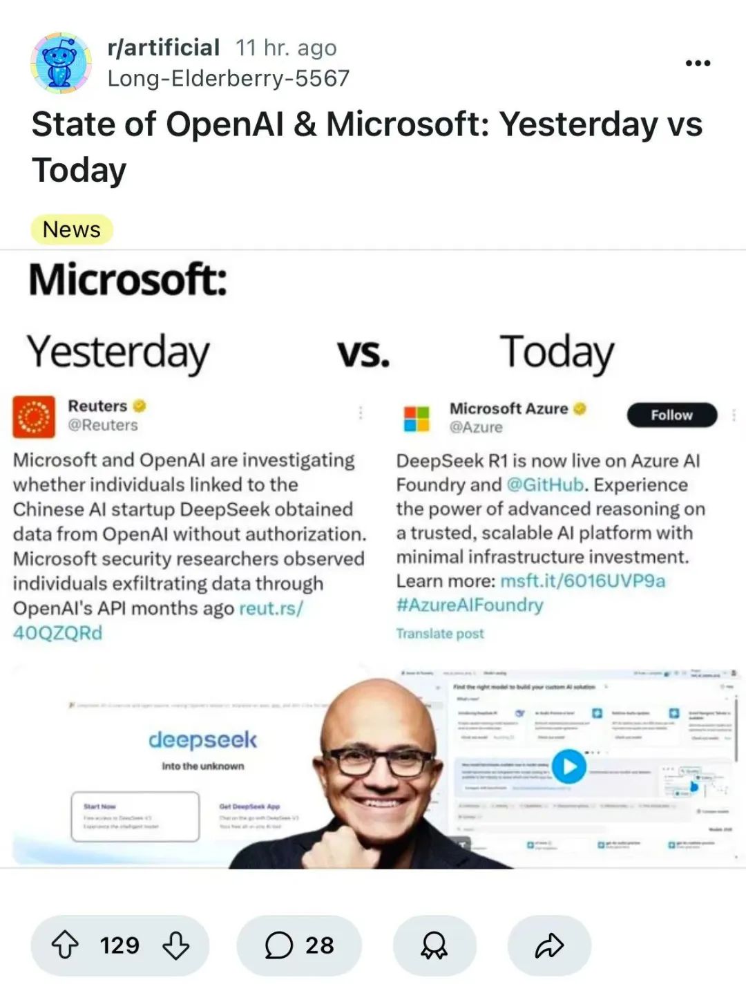 微软、AWS后，英伟达也已接入DeepSeek，扎克伯格：是的，我们也将“偷师”DeepSeek-腾讯云开发者社区-腾讯云