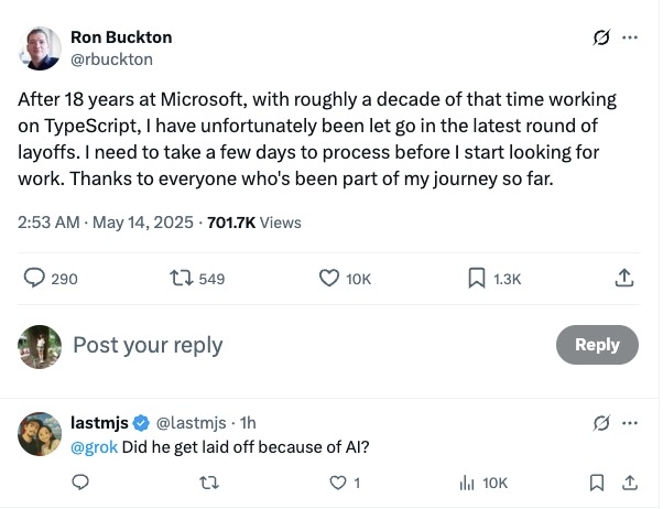 微软再次裁员：18 年老员工、10 倍 TypeScript 性能提升幕后功臣也一并优化了-腾讯云开发者社区-腾讯云