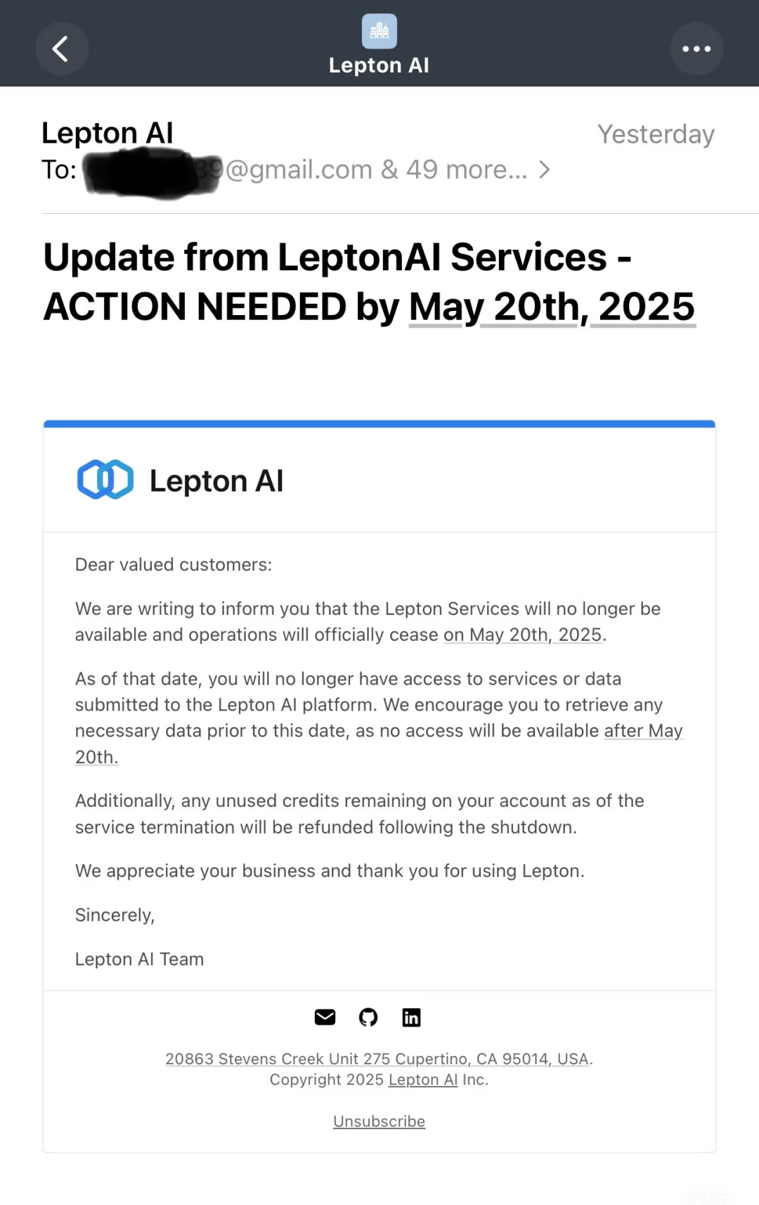 英伟达终止 Lepton AI 运营！禁新用户注册、注销官推，贾扬清创业生意被收购，两年后再回大厂-腾讯云开发者社区-腾讯云