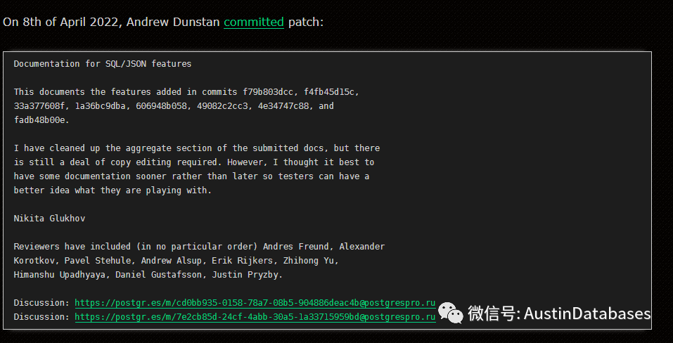 Postgresql 15 从等待中被驱逐的json新功能，只能祈祷 Postgresql 16 腾讯云开发者社区 腾讯云
