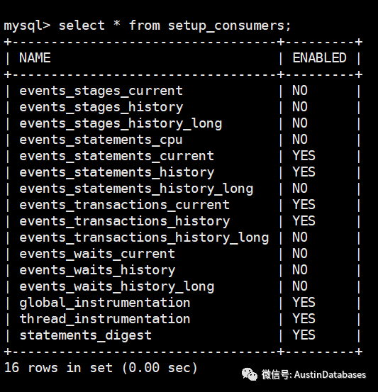 MYSQL performance_schema 不显示信息 和调整 performance_schema 的配置-腾讯云开发者社区-腾讯云