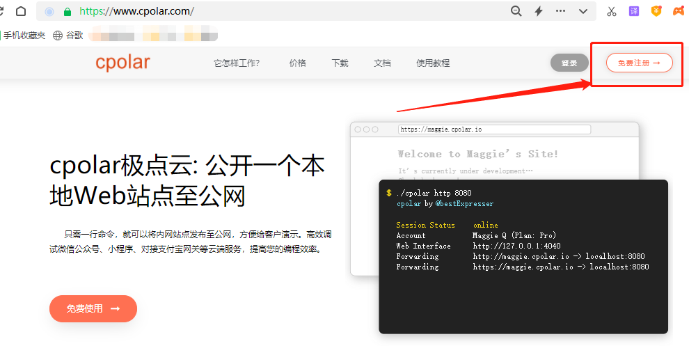 Python一行命令搭建服务器并外网访问 内网穿透 腾讯云开发者社区 腾讯云