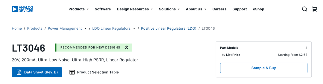 LT3046 VS LT3042 的升级版本-腾讯云开发者社区-腾讯云