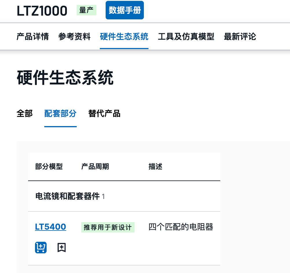 LTZ1000 家族：ADR1000，ADR1001-腾讯云开发者社区-腾讯云