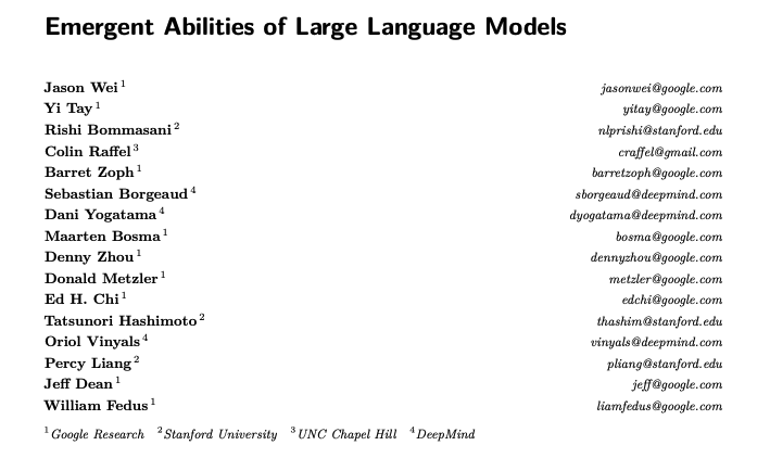 大模型的涌现能力 (Emergent Abilities of LLM)-腾讯云开发者社区-腾讯云