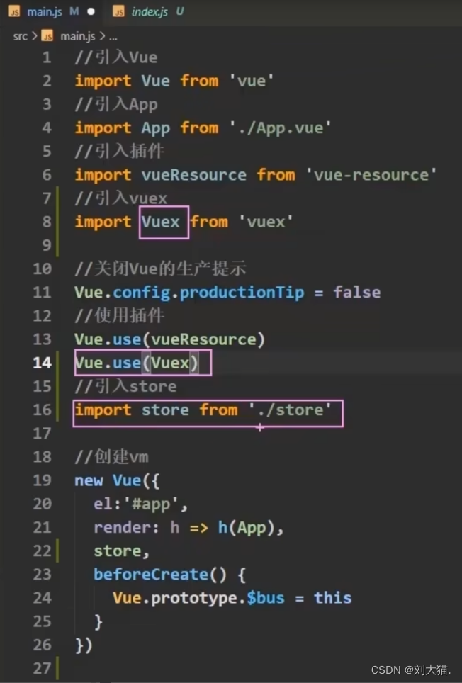 《进阶篇第8章：vuex》包括理解vuex、安装vuex、搭建vuex环境、四个map方法的使用、模块化+名命空间-腾讯云开发者社区-腾讯云