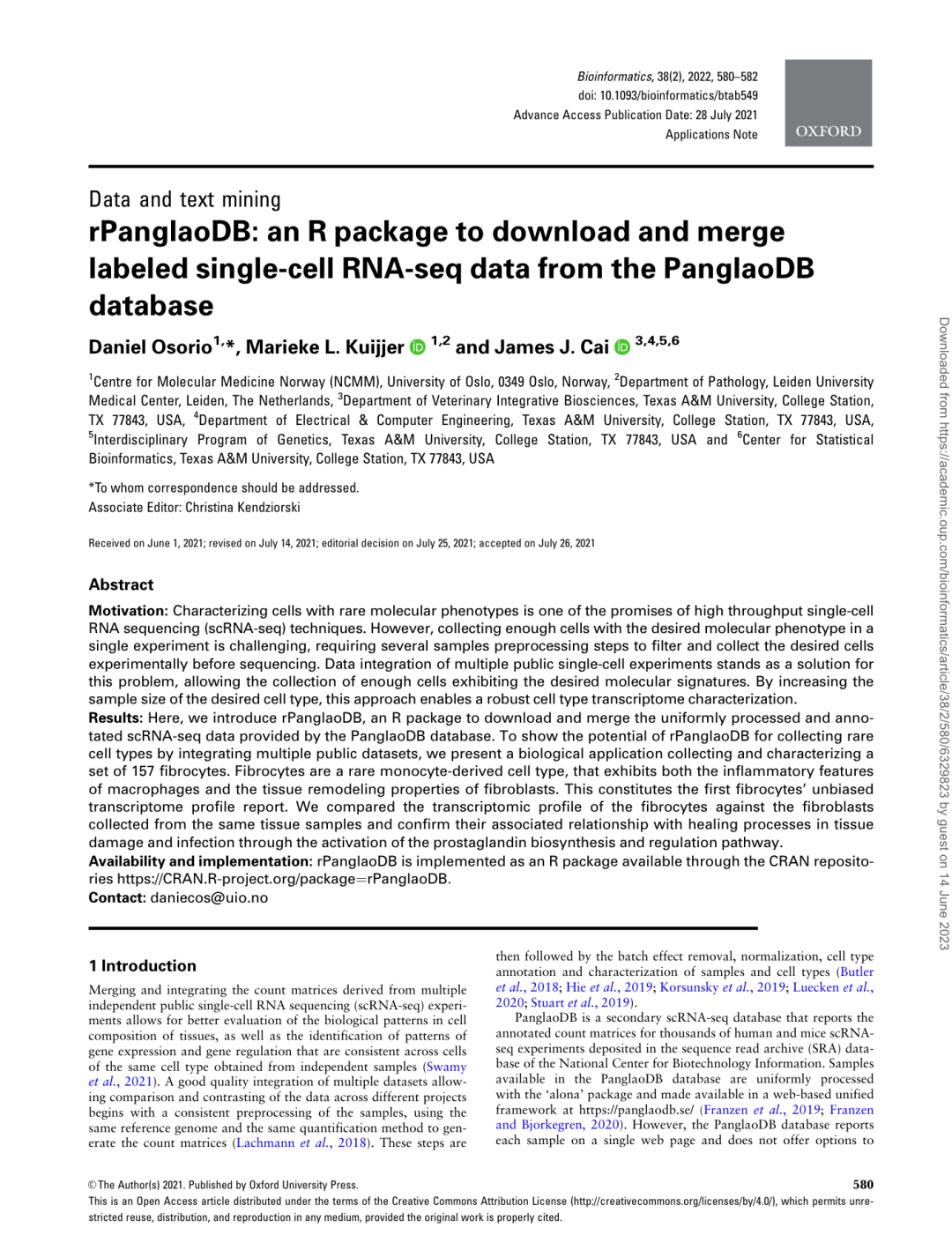 rPanglaoDB—获取PanglaoDB单细胞转录组数据的R包-腾讯云开发者社区-腾讯云