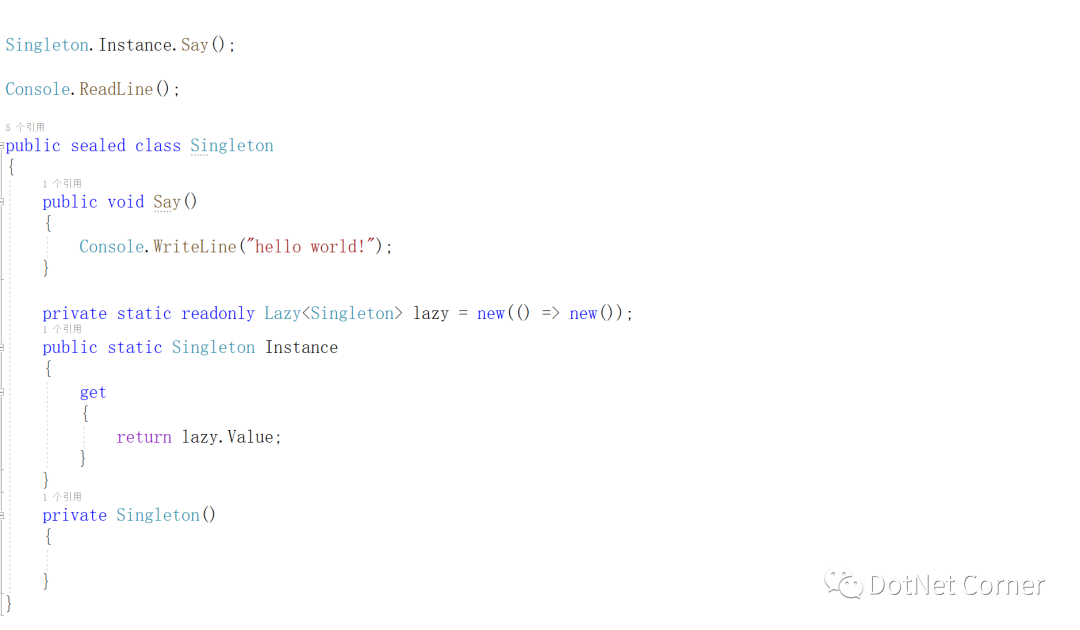 使用Lazy 的单例模式-腾讯云开发者社区-腾讯云