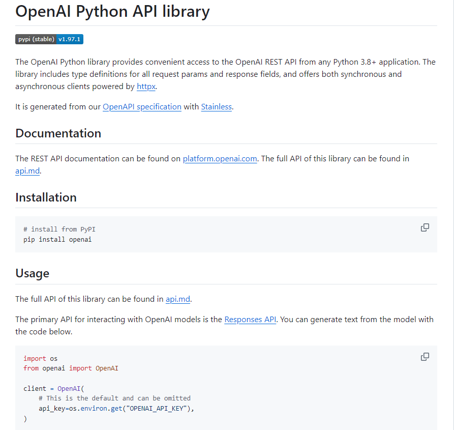 openai-python v1.97.1版本详解：功能优化与修复全解析-腾讯云开发者社区-腾讯云