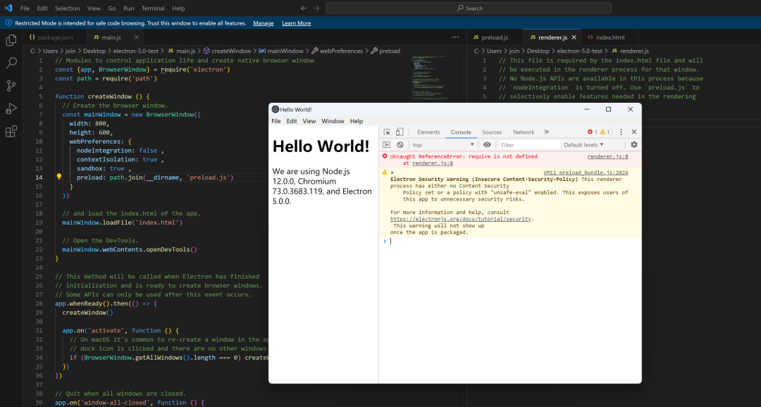 nodeIntegration | Electron安全-腾讯云开发者社区-腾讯云