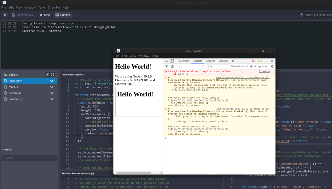 nodeIntegration | Electron安全-腾讯云开发者社区-腾讯云