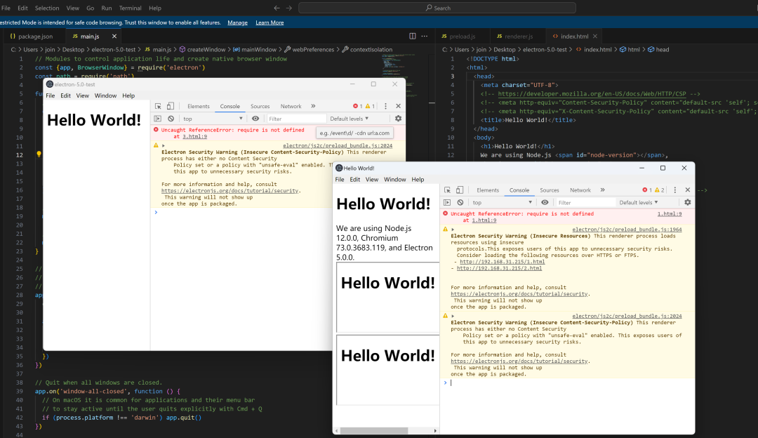 nodeIntegration | Electron安全-腾讯云开发者社区-腾讯云