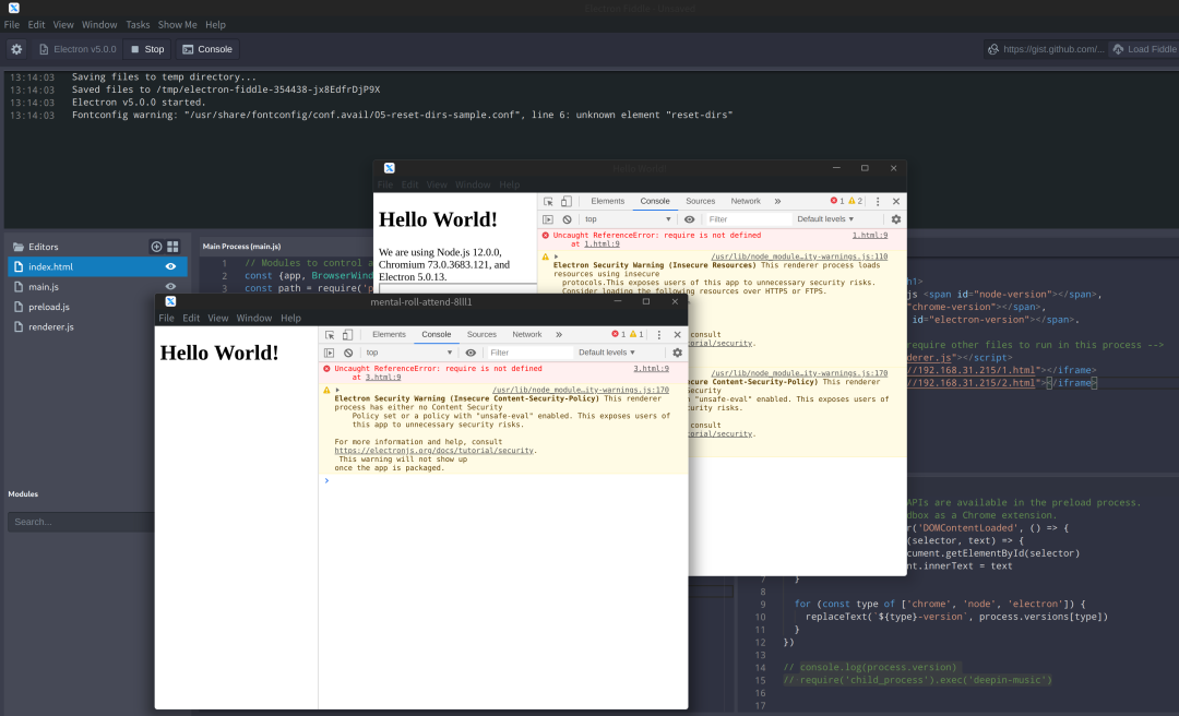 nodeIntegration | Electron安全-腾讯云开发者社区-腾讯云