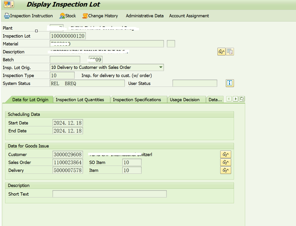 SAP QM初阶检验批系统状态的变化从BREQ到BASG-腾讯云开发者社区-腾讯云