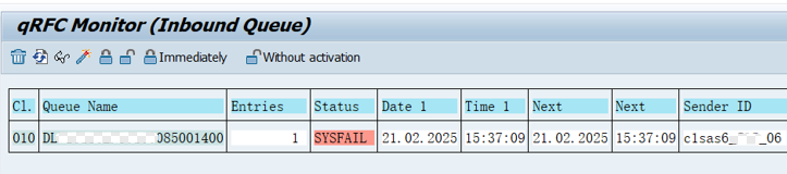 SAP顾问初阶之事务代码SMQ2-腾讯云开发者社区-腾讯云