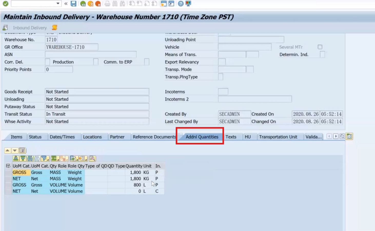 SAP EWM学习笔记之EWM里面的INBOUND DELIVERY-腾讯云开发者社区-腾讯云