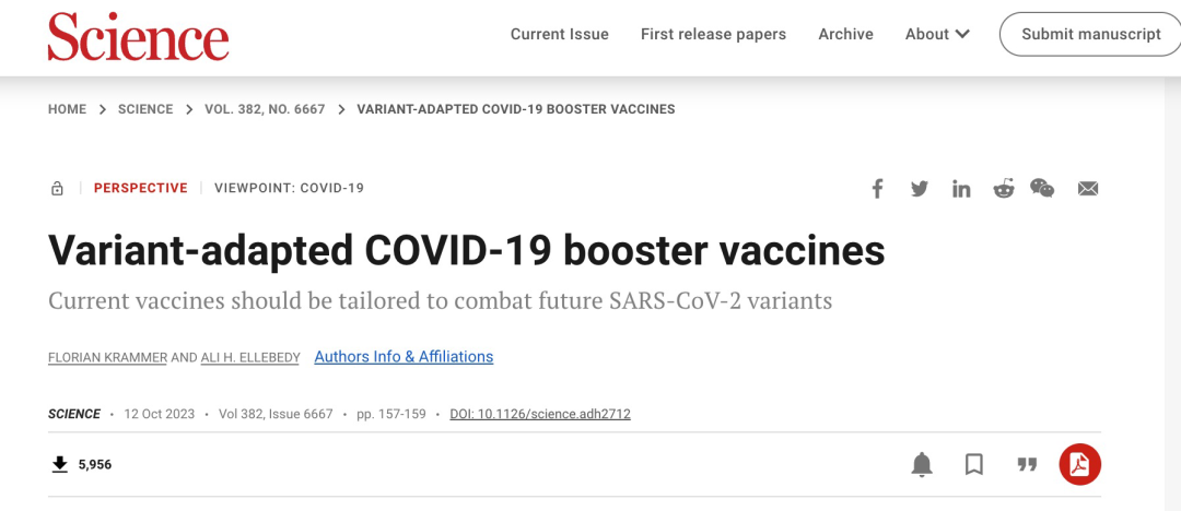 Science | 适应新变种COVID-19的加强疫苗-腾讯云开发者社区-腾讯云