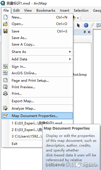 ArcMap导入mxd文档后出现感叹号、不显示地图的解决-腾讯云开发者社区-腾讯云
