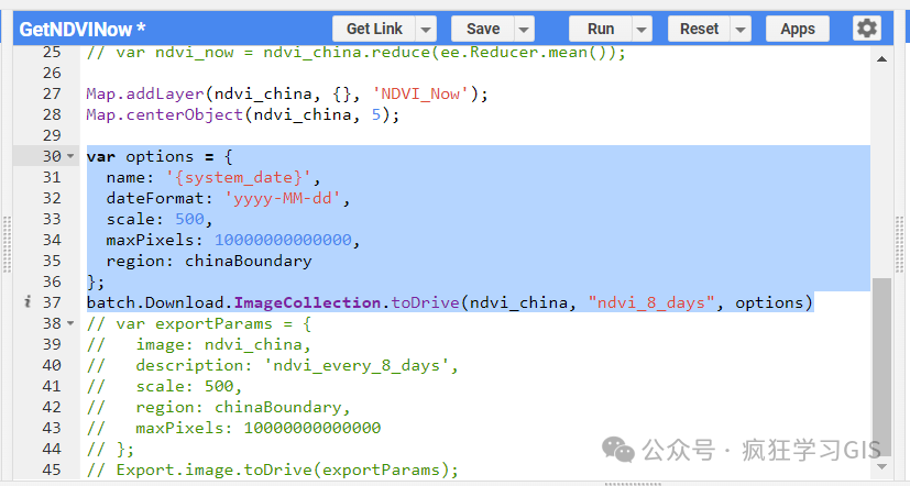GEE批量下载ImageCollection数据-腾讯云开发者社区-腾讯云