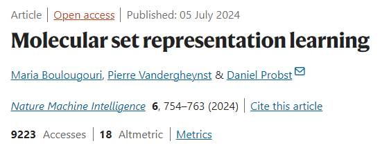 Nat Mach Intell｜一种分子集合表示模型，用于分子性质的多任务预测-腾讯云开发者社区-腾讯云