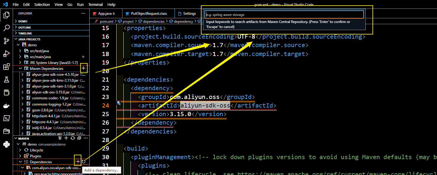 为什么我的maven项目不能在vscode中导入已安装的依赖项？-腾讯云开发者社区-腾讯云