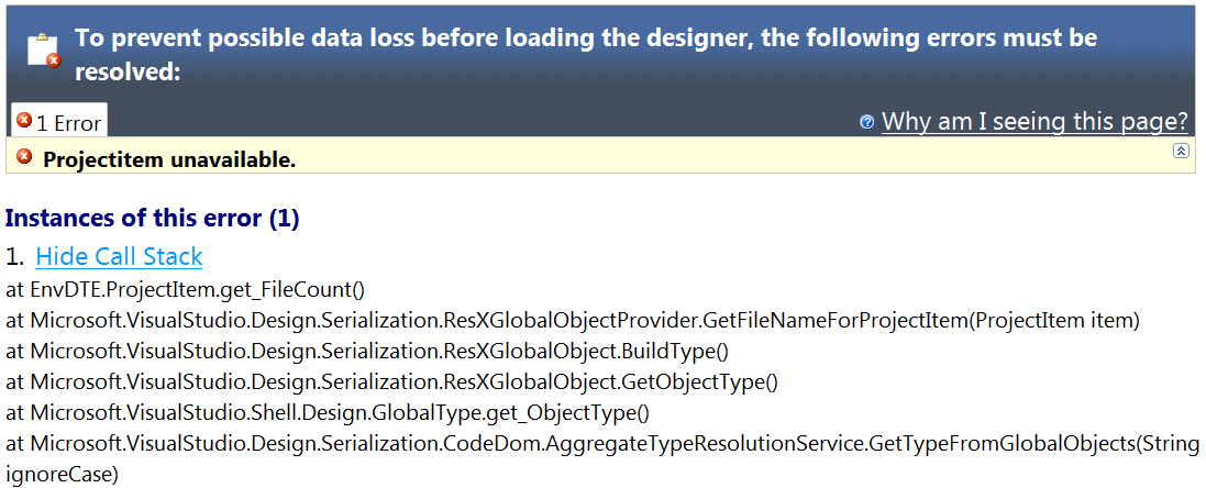 Visual Studio 2010: Projectitem不可用-腾讯云开发者社区-腾讯云