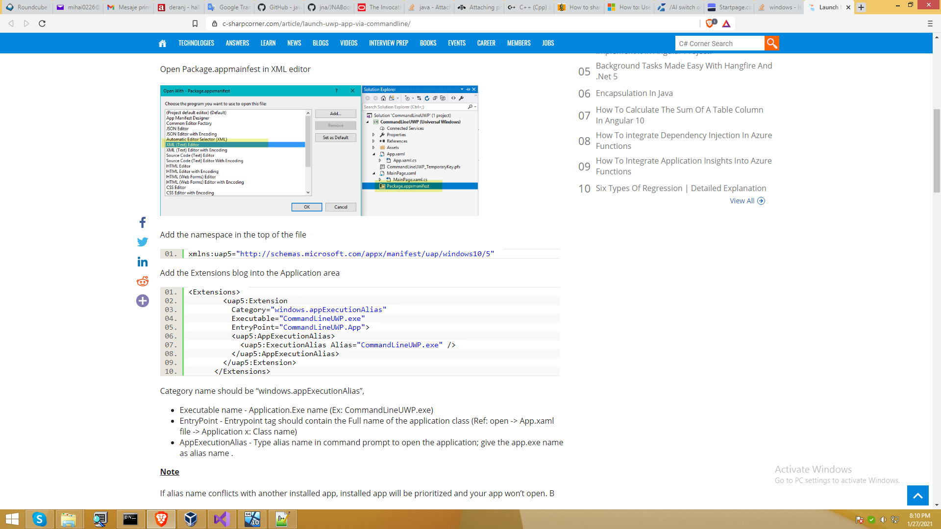 是否有更好的方法从控制台应用程序启动UWP应用程序？-腾讯云开发者社区-腾讯云