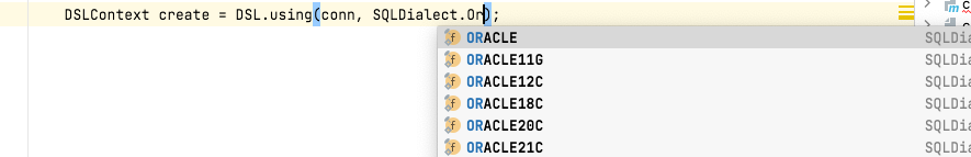 使用Oracle19c的JOOQ : DSL正确的Oracle版本-腾讯云开发者社区-腾讯云