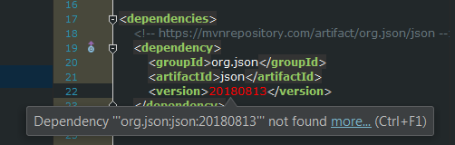 Idea Intellij:找不到依赖org.json:json:20180813，无法在maven中导入org.json库-腾讯云开发者社区-腾讯云
