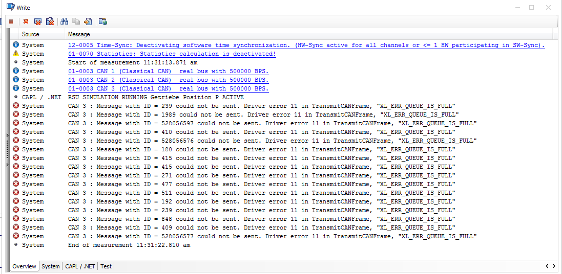 TransmitCANFrame XL_ERR_QUEUE_IS_FULL中的驱动程序错误11-腾讯云开发者社区-腾讯云